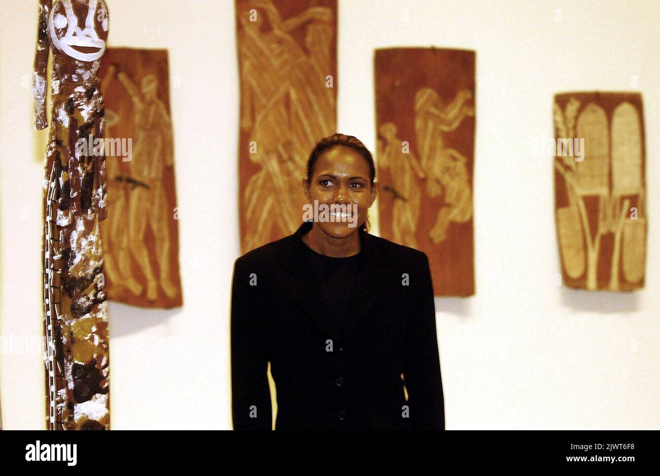 PA PHOTOS / AAP - UK USE ONLY: Olympic sprinter Cathy Freeman became ...