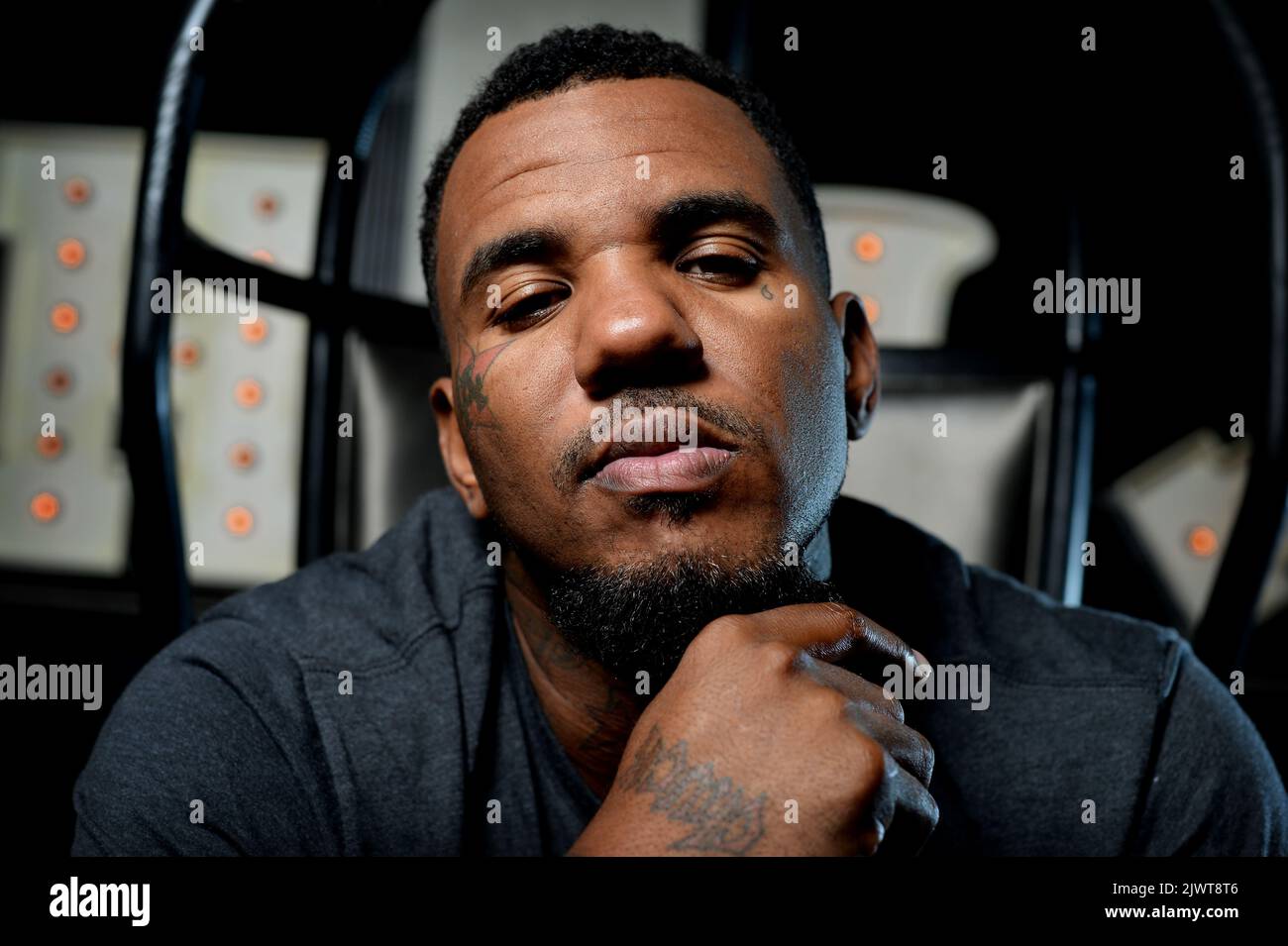 American rap artist The Game poses for a photograph in Sydney, Tuesday ...