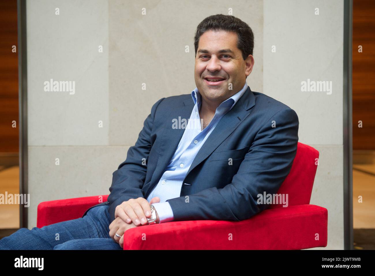 Viagogo founder Eric Baker poses for a portrait in Sydney, Tuesday, Sep ...