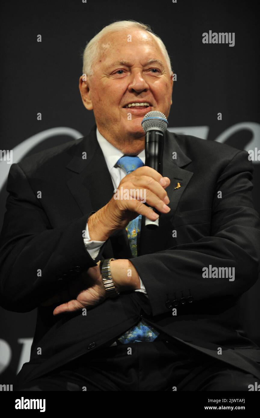 Australia II owner Alan Bond during the 30th anniversary of Australia's ...