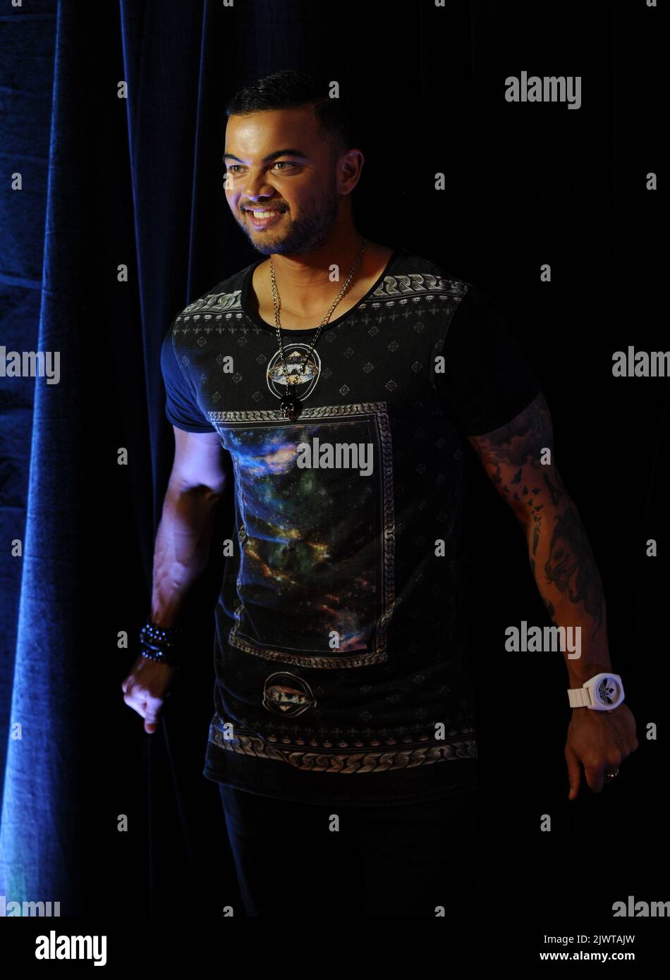 Singer Guy Sebastian poses for a photograph at the Nickelodeon ...