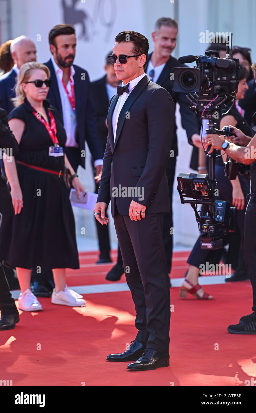 Colin Farrell attends "The Banshees Of Inisherin" red carpet at the ...