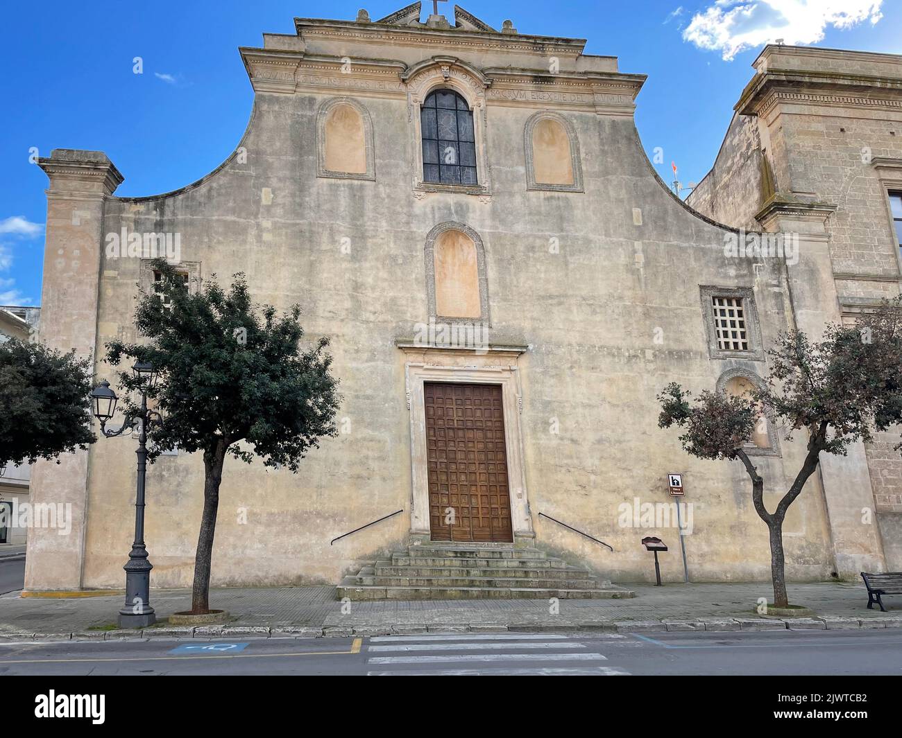 Casarano, Italy. Exterior of the 17th century Church of Saint Dominic Stock Photo - Alamy
