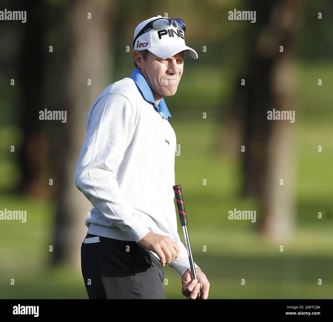 Australia's Nick O'Hern during Round 1 at the Perth International at ...