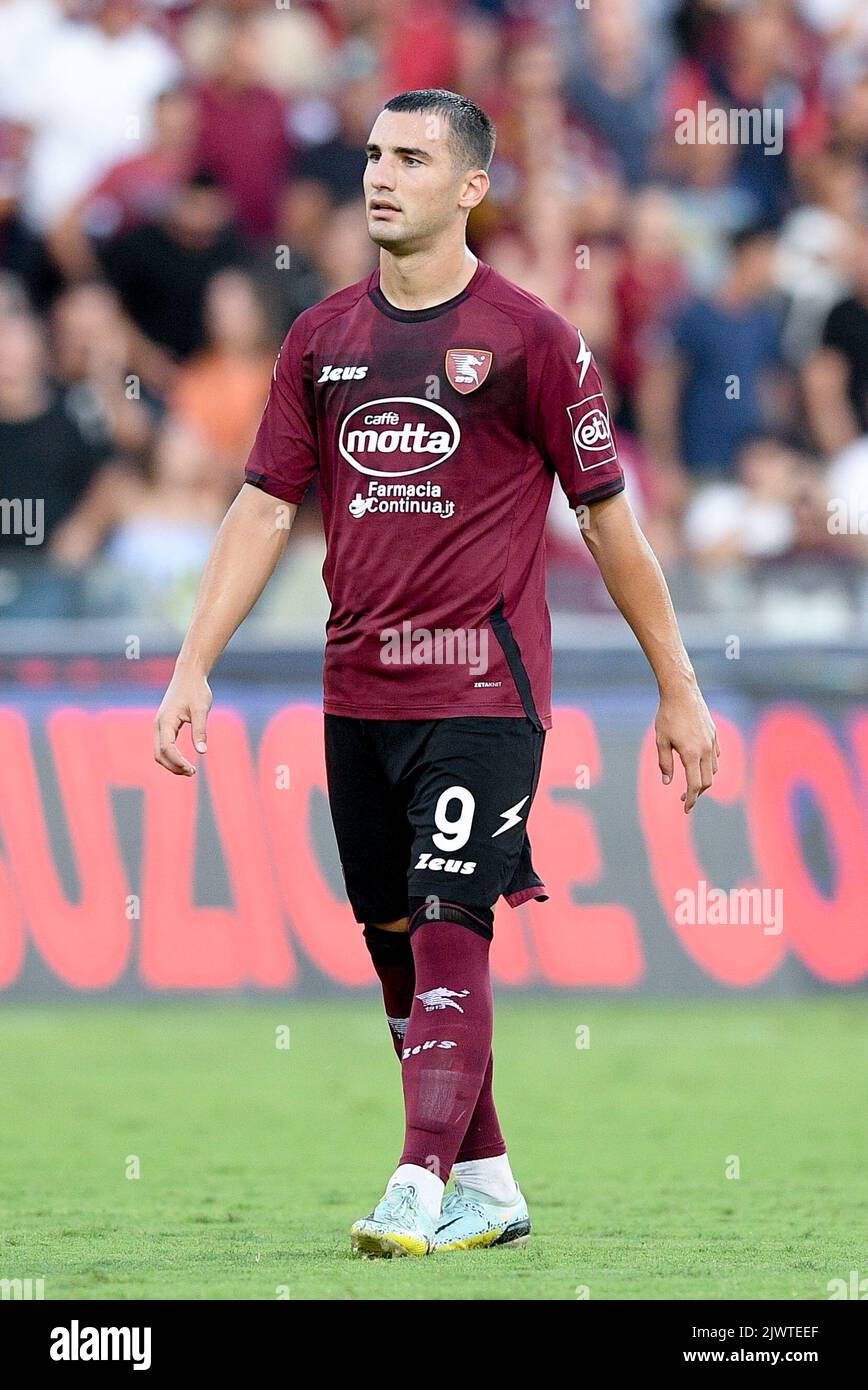 Salerno, Italy. 05th Sep, 2022. Federico Bonazzoli of US Salernitana ...