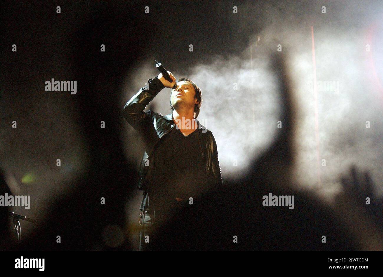 Former Savage Garden singer Darren Hayes performs at the 2003 annual ...