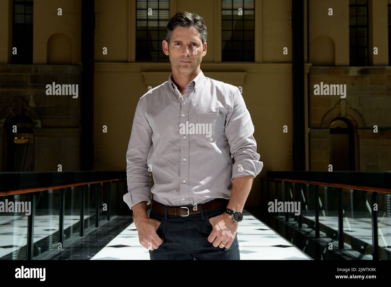 Australian actor Eric Bana poses for a photograph in Sydney, Thursday ...
