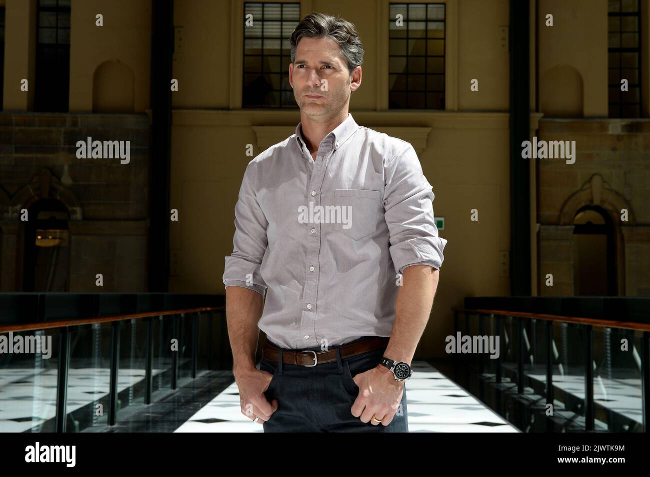 Australian actor Eric Bana poses for a photograph in Sydney, Thursday ...