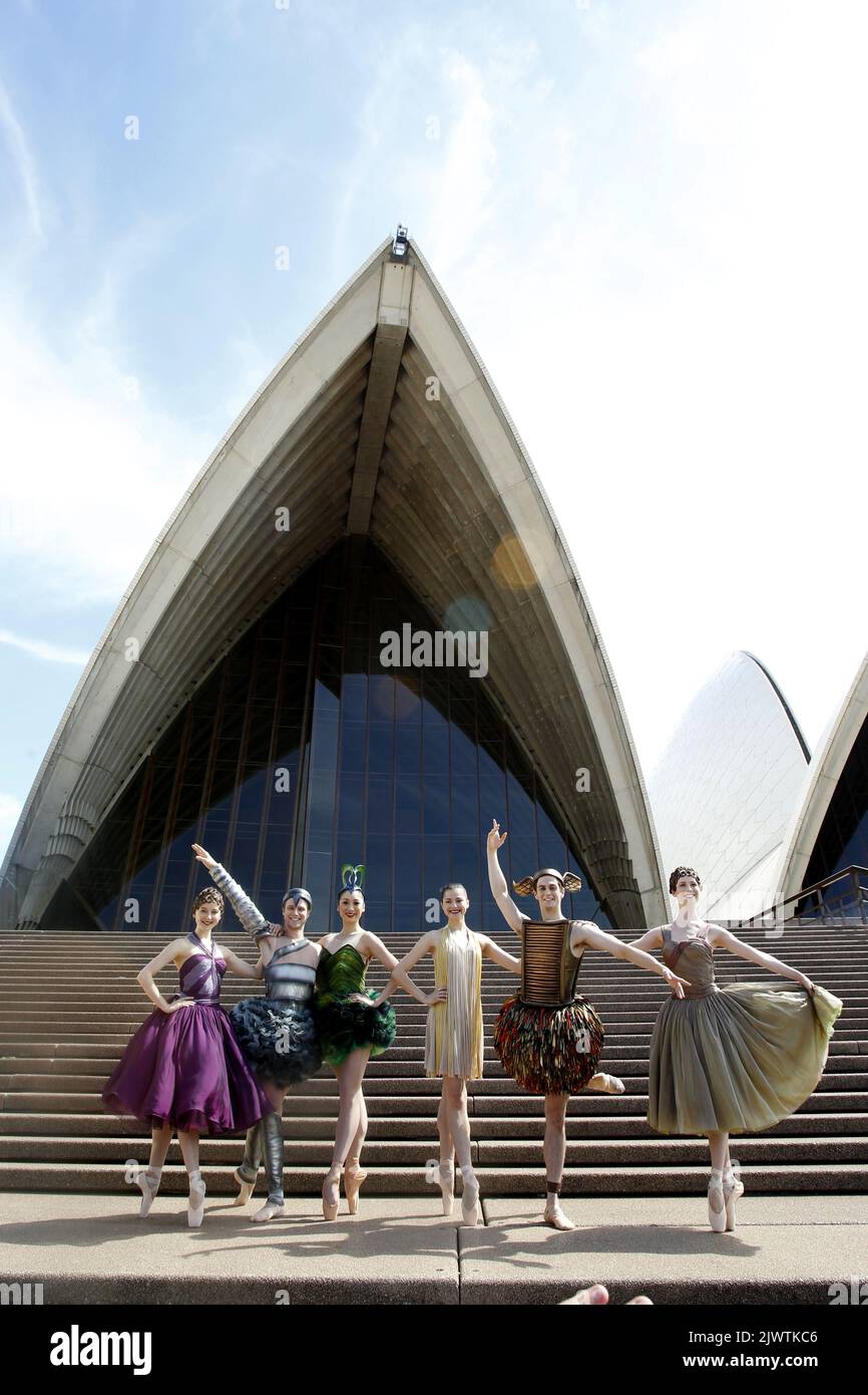 Telstra Ballet Dancer Award Nominees (L-R) Benedicte Bernet, Chris ...