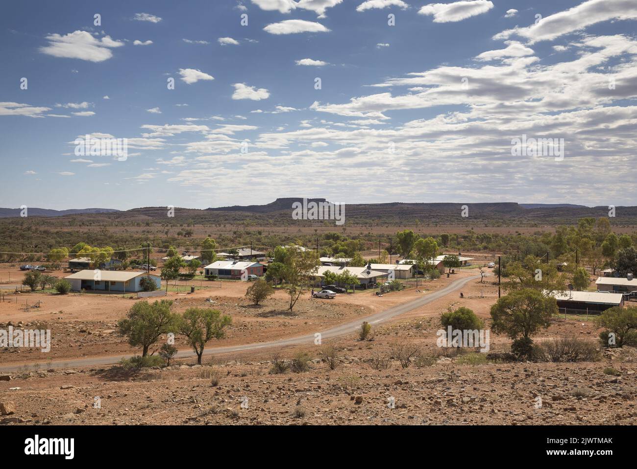 Houses and street scenes in the Santa Teresa Aboriginal Community, 80 ...