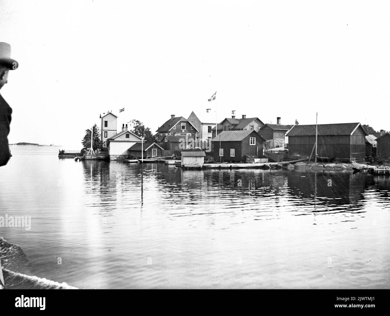 Sandhamn sandhamn island sweden Black and White Stock Photos & Images ...