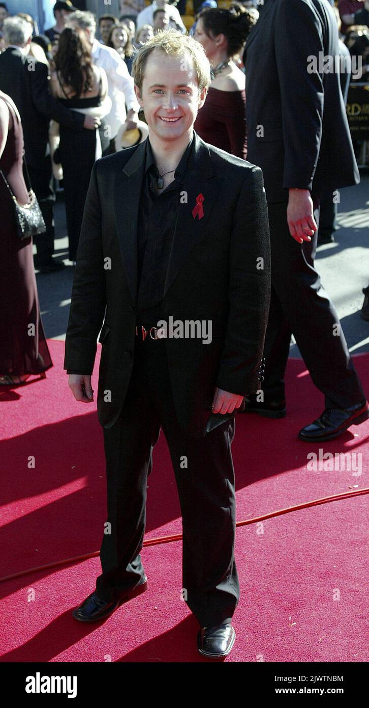 Actor Billy Boyd poses on the red carpet before the world premiere of ...