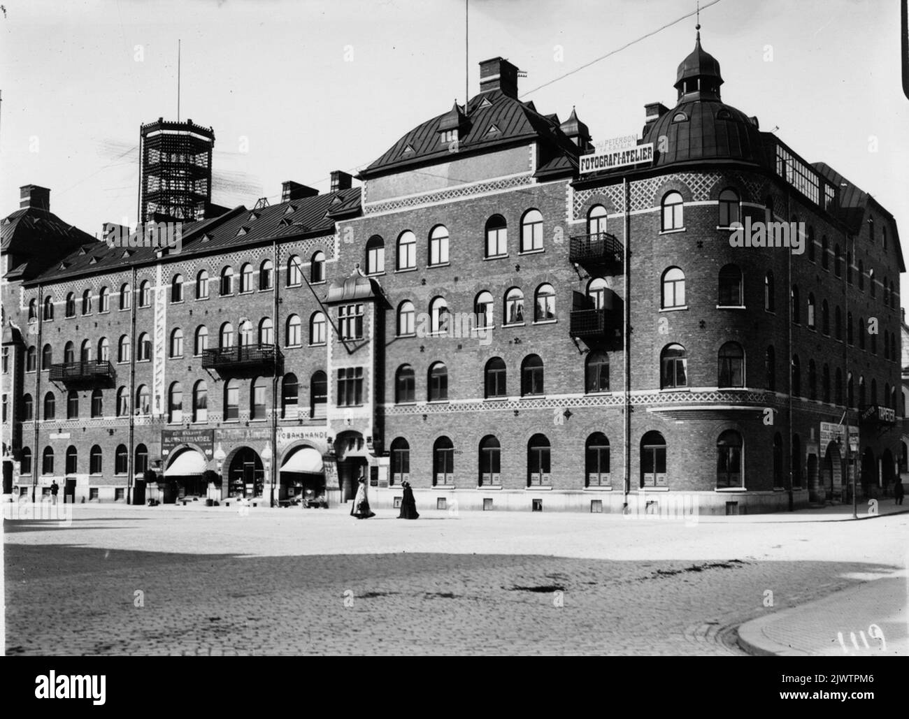 Central Palace at Central Plan. Centralpalatset vid centralplan Stock ...