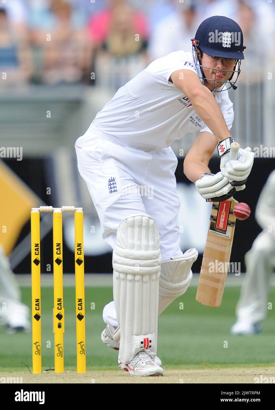 England's Alastair Cook in action . NO ARCHIVING ** STRICTLY EDITORIAL ...