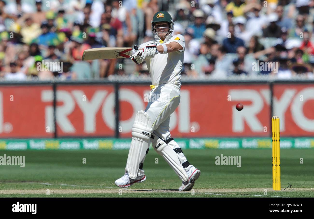 Australia's Steven Smith in action. NO ARCHIVING ** STRICTLY EDITORIAL ...