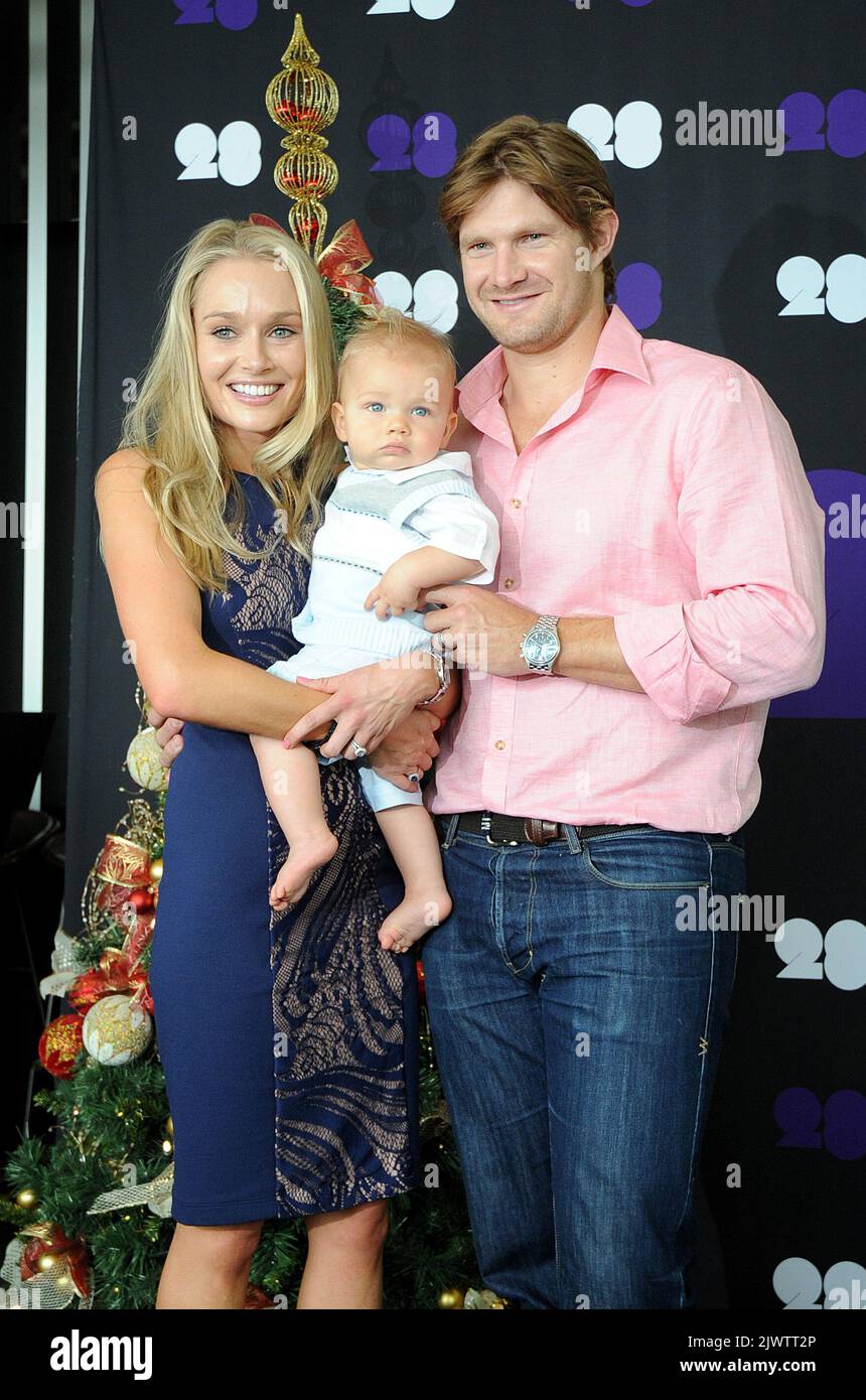 Shane Watson And His Family
