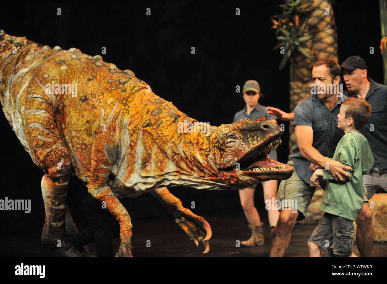 "Dinosaur Keepers" sheild school student Albert Schluter from Australia ...