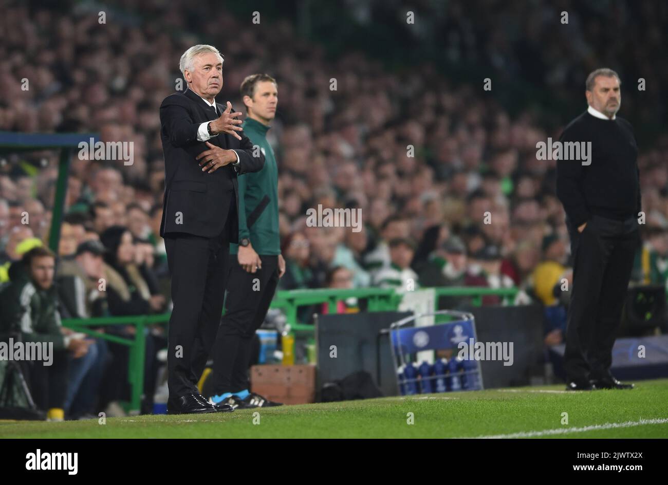 Glasgow, UK. 6th Sep, 2022. Celtic Manager Ange Postecoglou during the ...