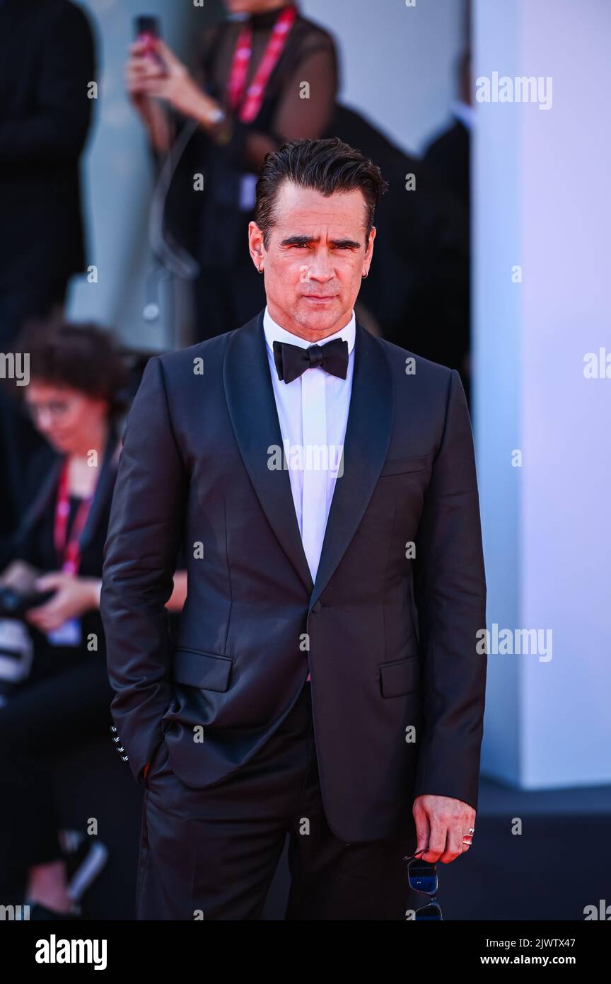 Colin Farrell attends "The Banshees Of Inisherin" red carpet at the ...