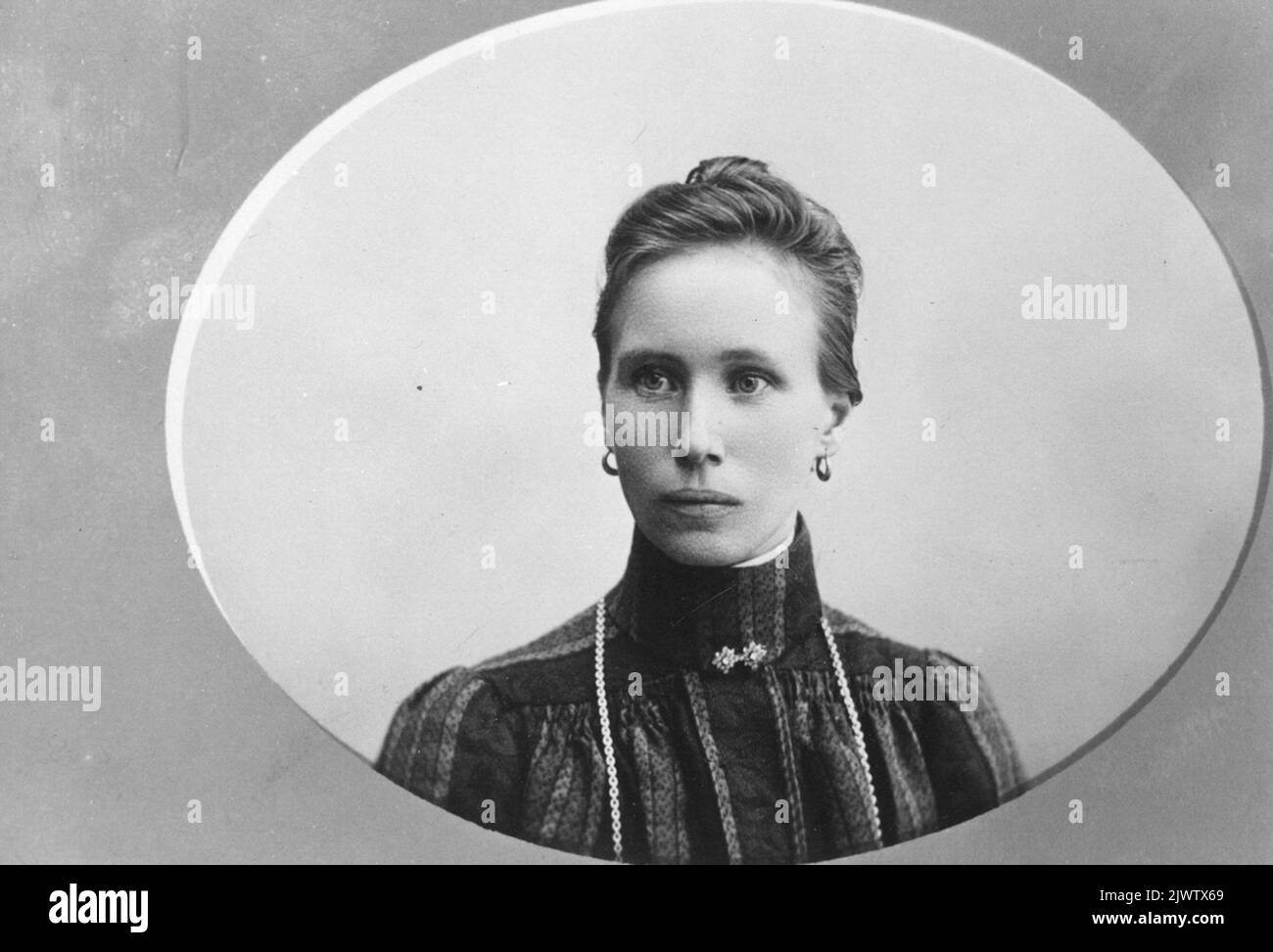 The seamstress Greta strong, Hybo. Born in Finland, 28-09-1874. Photo ...