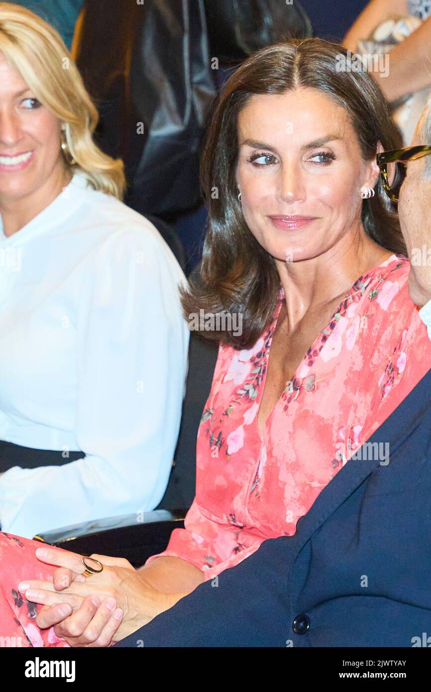 Lleida. Spain. 20220906, Queen Letizia of Spain attends the Conference ...