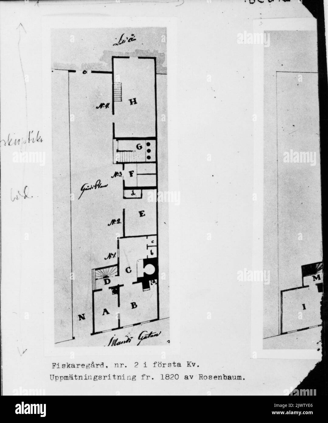 Drawings. The fisherman Nils Forslund's farm, built at the beginning of ...