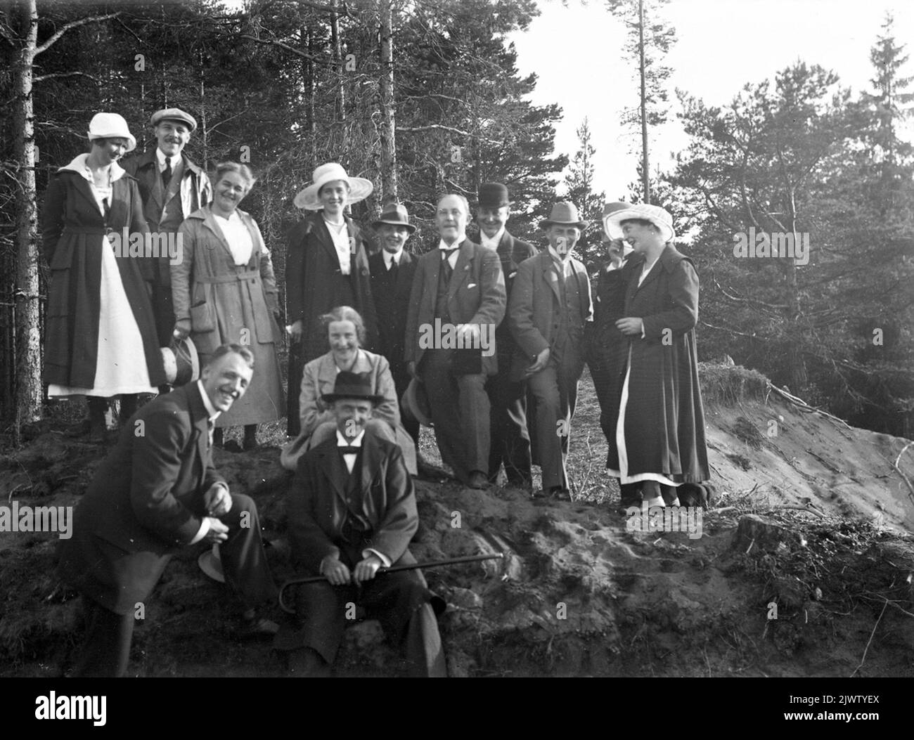 On an excursion På utflykt Stock Photo - Alamy