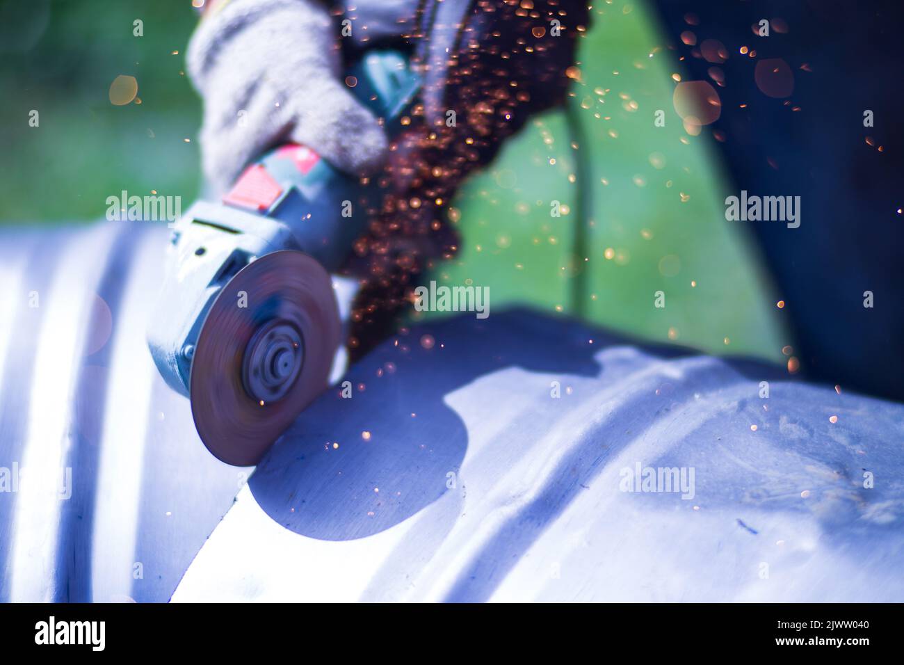 Metal grinder tool hi-res stock photography and images - Alamy