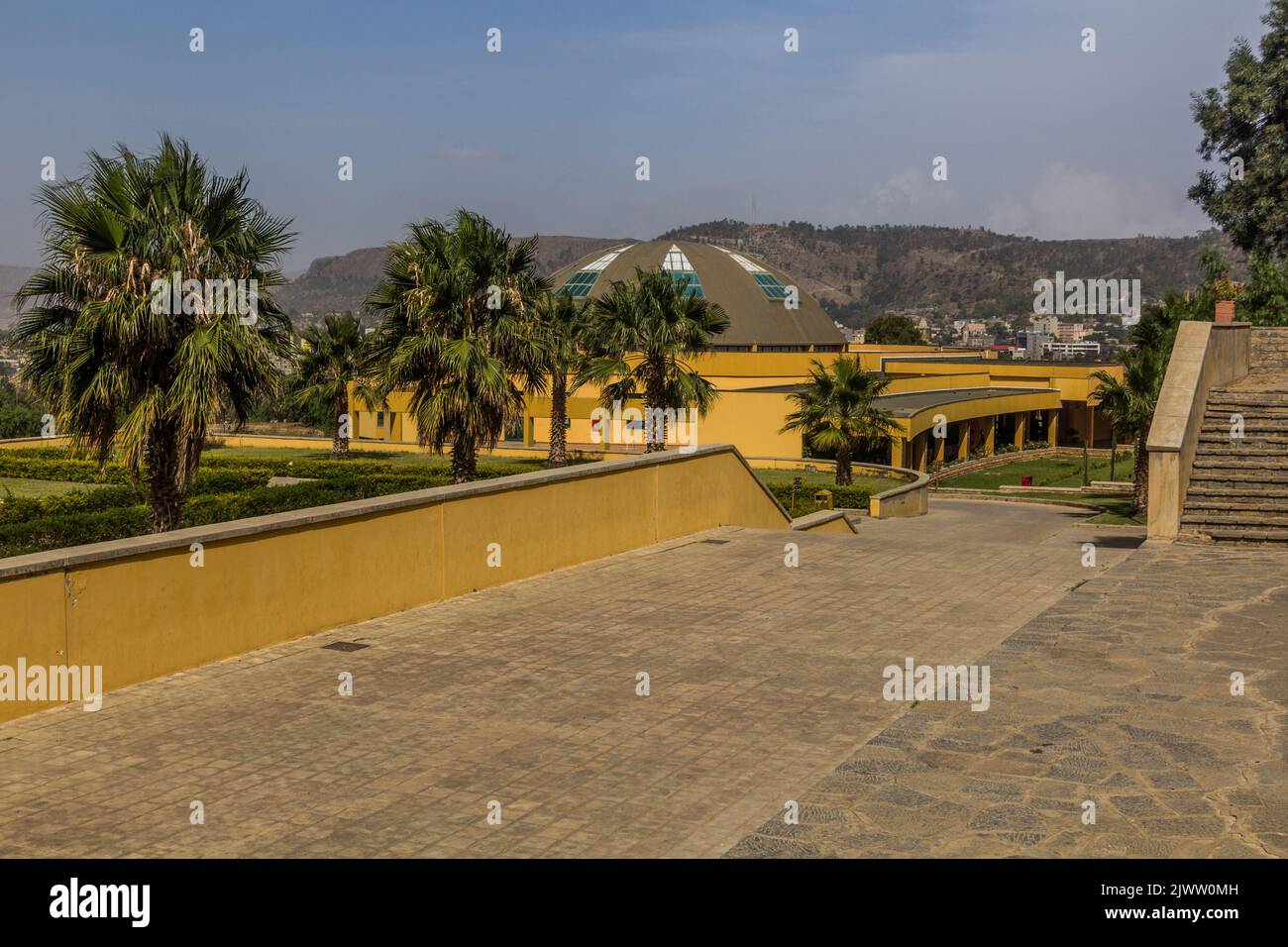 Museum of the Martyr's Memorial Monument in Mekele, Ethiopia Stock ...