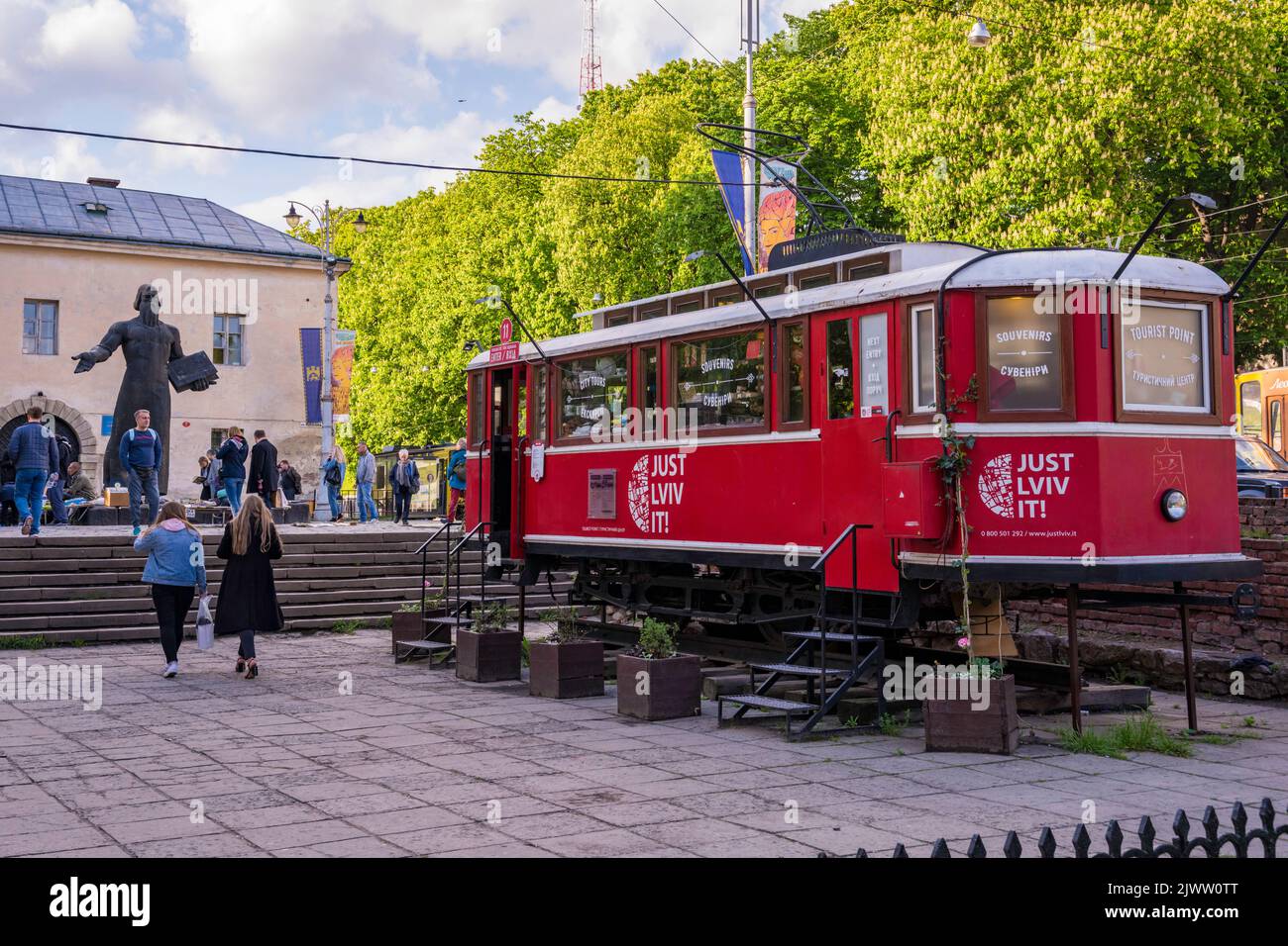 Beautiful old tram antique hi-res stock photography and images - Alamy