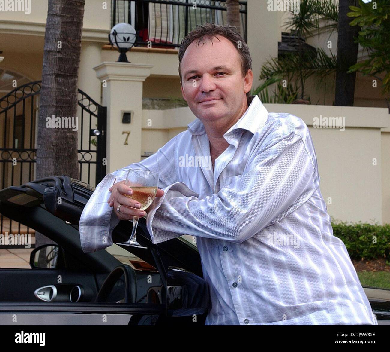 Gold Coast-based businessman Peter Foster poses for a photograph on the ...