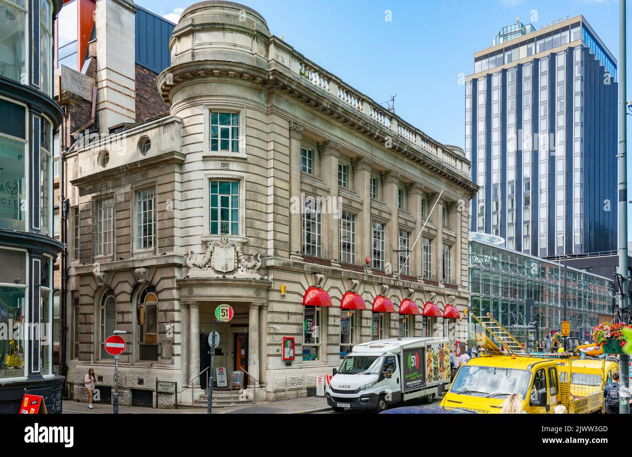 Trattoria 51 Restaurant, 25-31 Old Hall Street, Liverpool. Originally a ...