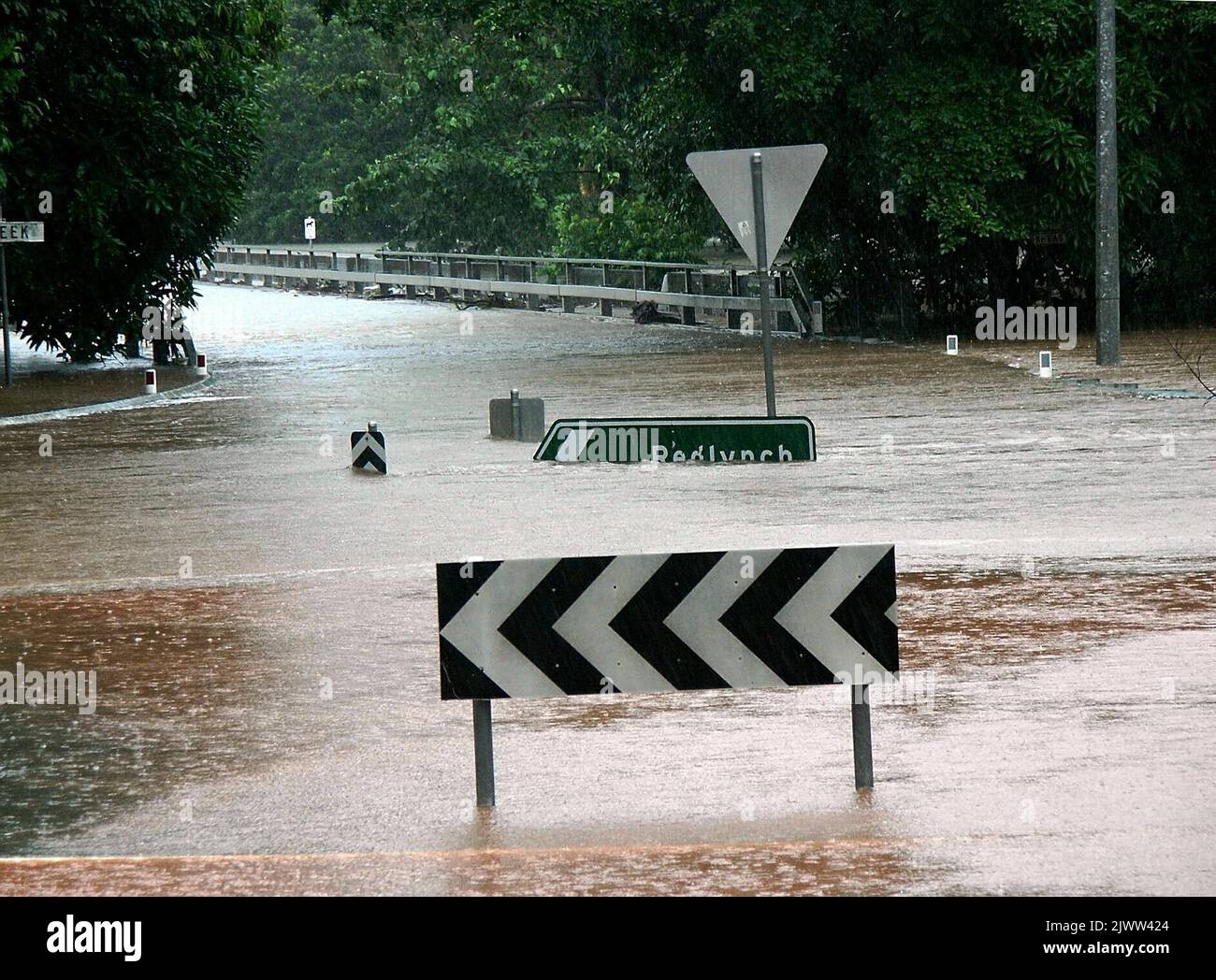 Flooding caused by recent heavy rains in far north Queensland ...