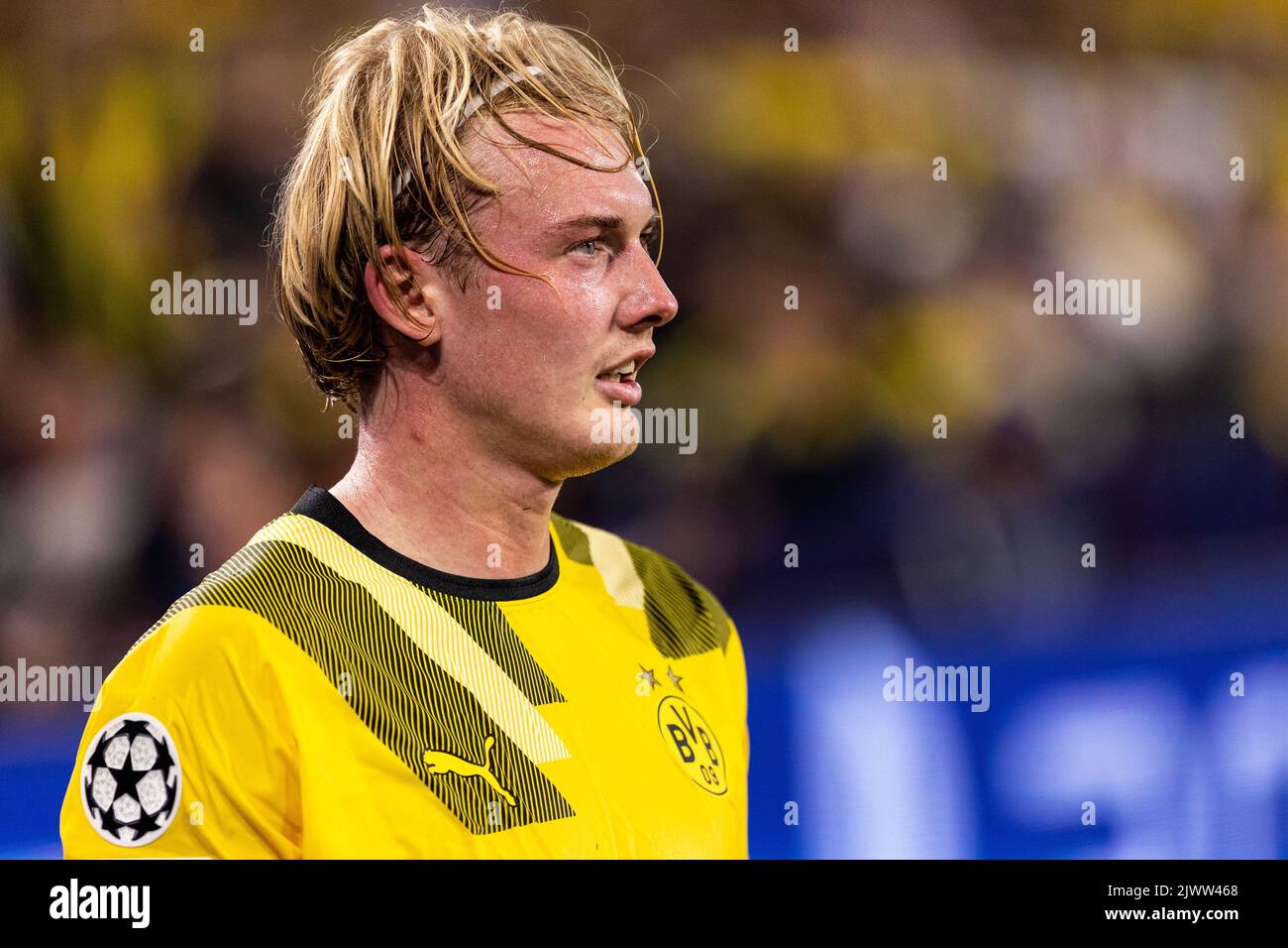 Dortmund, Germany. 06th Sep, 2022. Julian Brandt (19) of Dortmund seen ...
