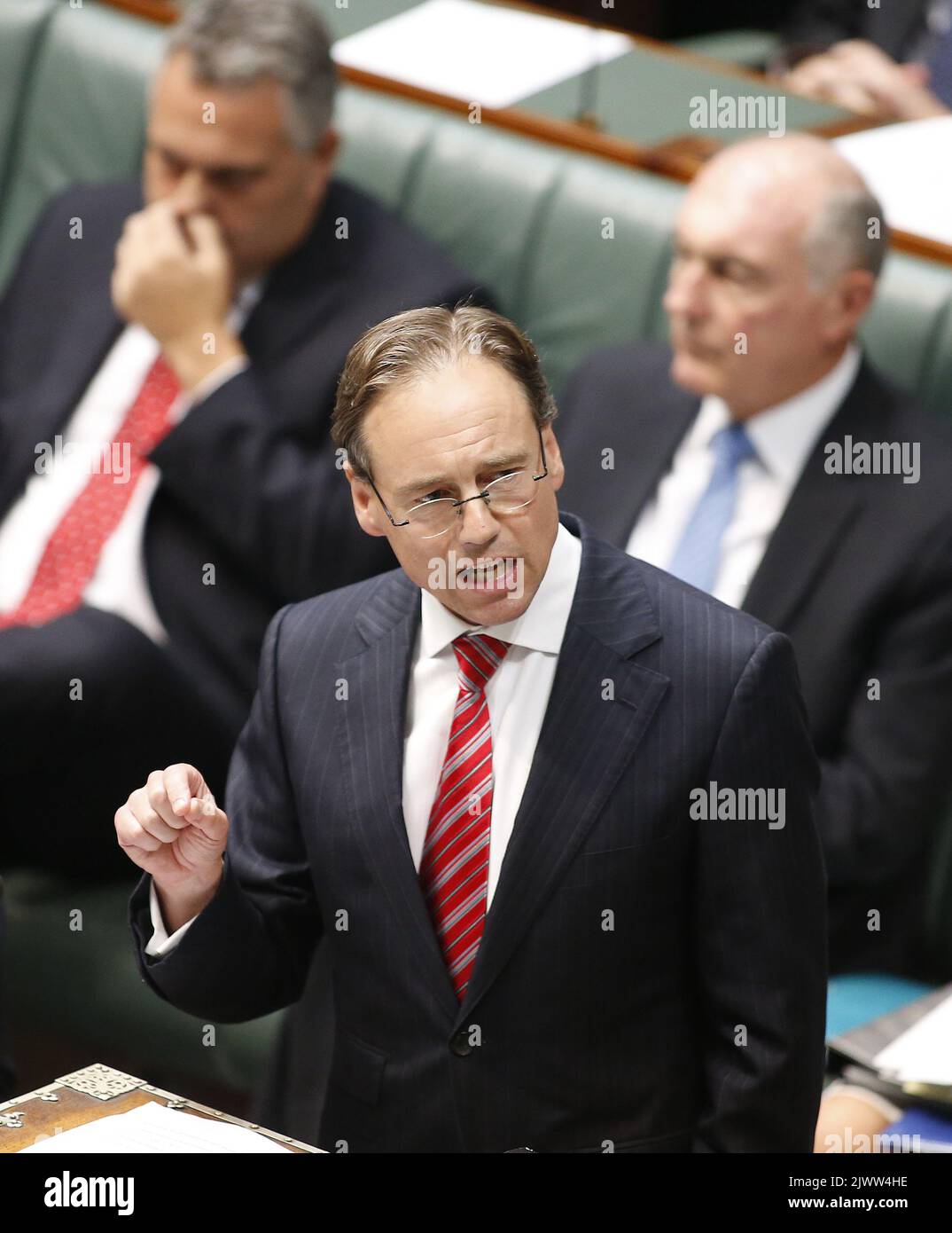 Minister for Environment Greg Hunt during House of Representatives ...