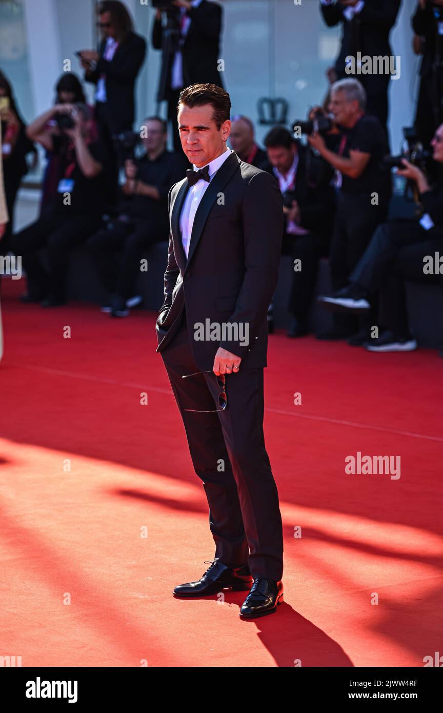 Colin Farrell attends "The Banshees Of Inisherin" red carpet at the ...