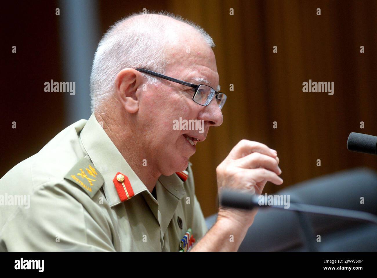 Chief of the defence force General David Hurley during the defence ...