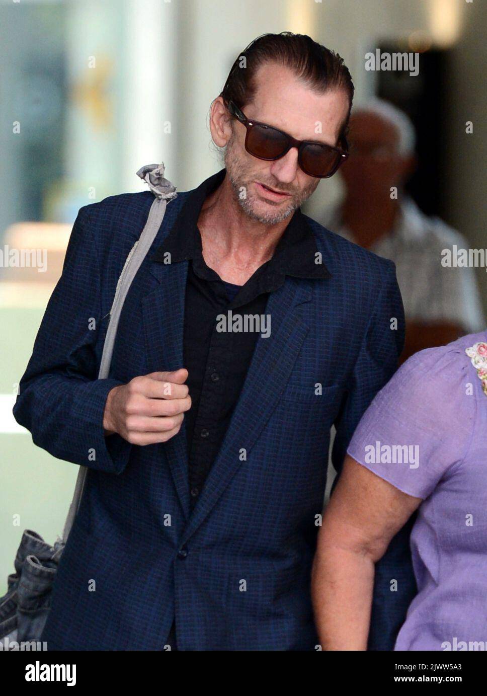 Leslie McLean leaves the Supreme Court in Brisbane, Wednesday, Feb. 26 ...