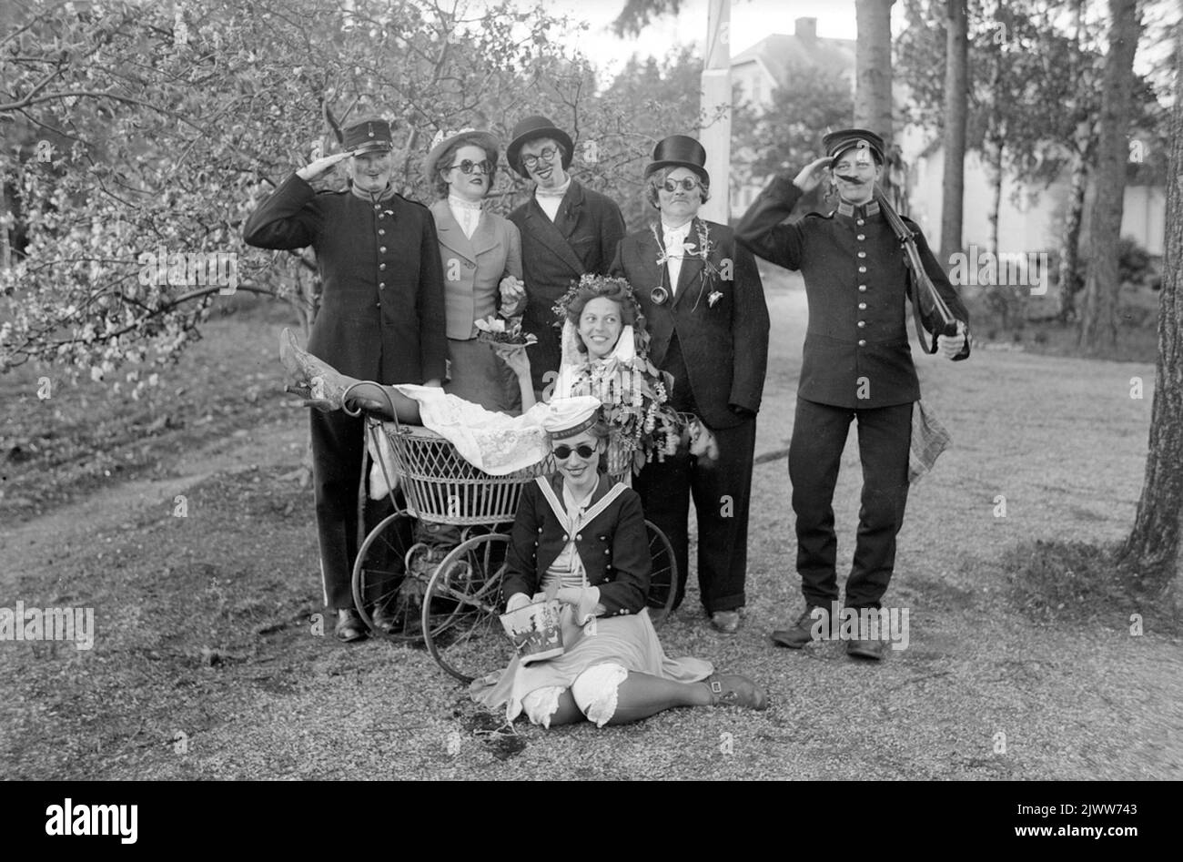Möhippa, Ekeroth, Karskär. Photo in June 1941. Möhippa, Ekeroth ...