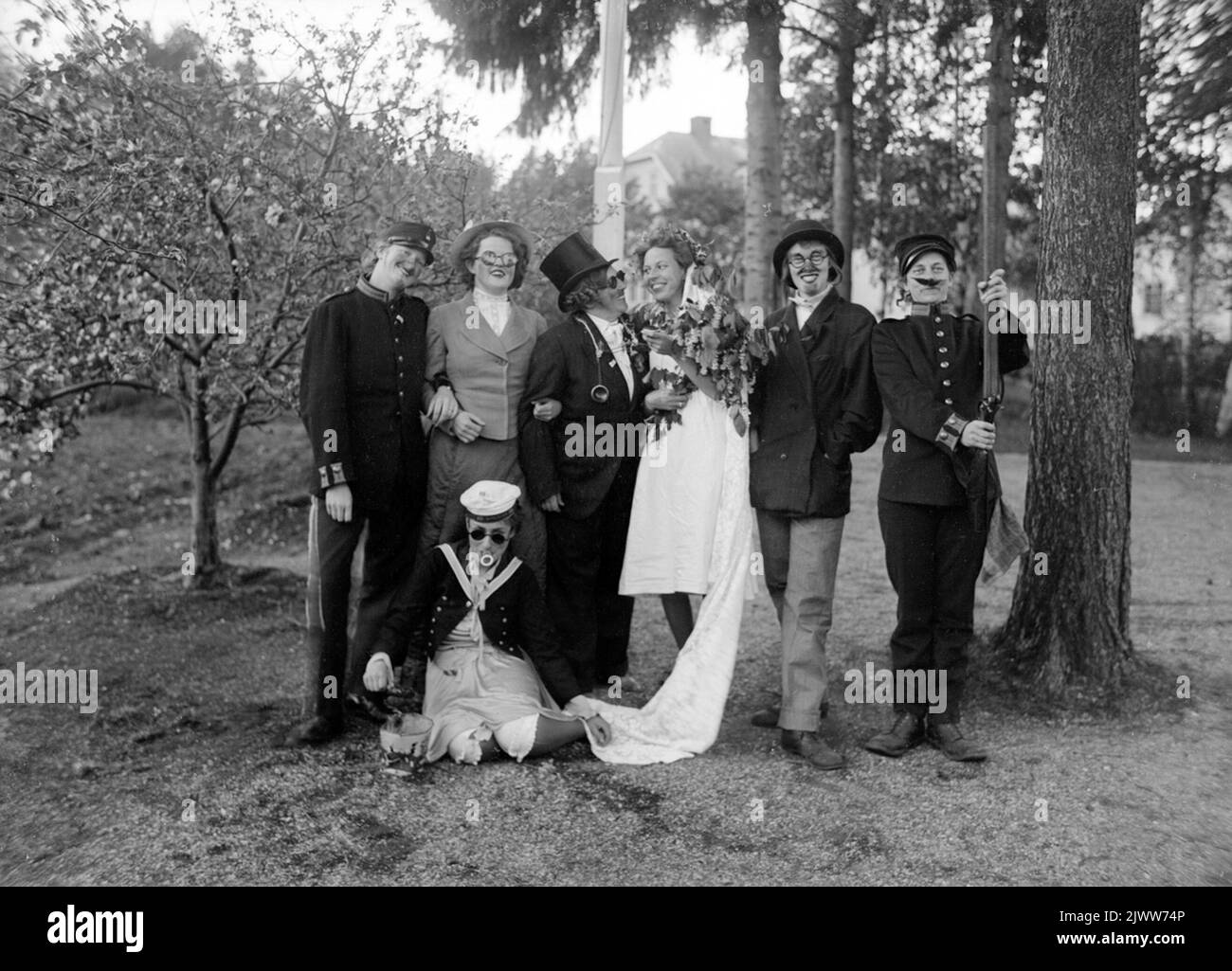 Möhippa, Ekeroth, Karskär. Photo in June 1941. Möhippa, Ekeroth ...
