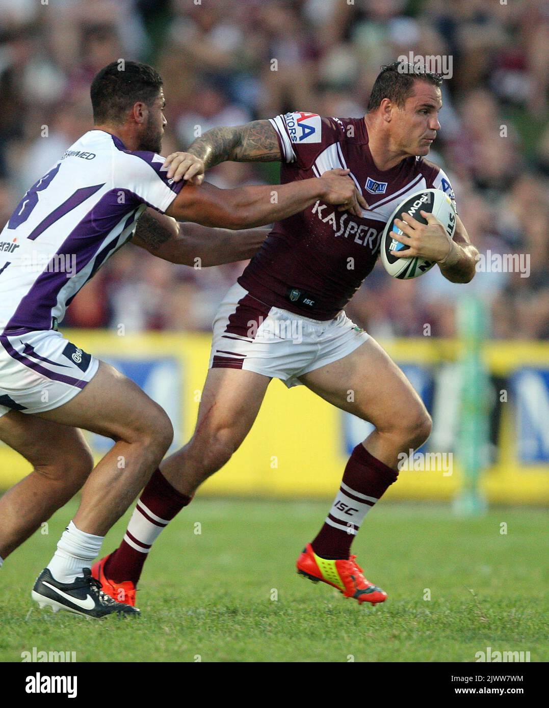 Anthony Watmough during the NRL Rugby League, Round 1 between Manly ...