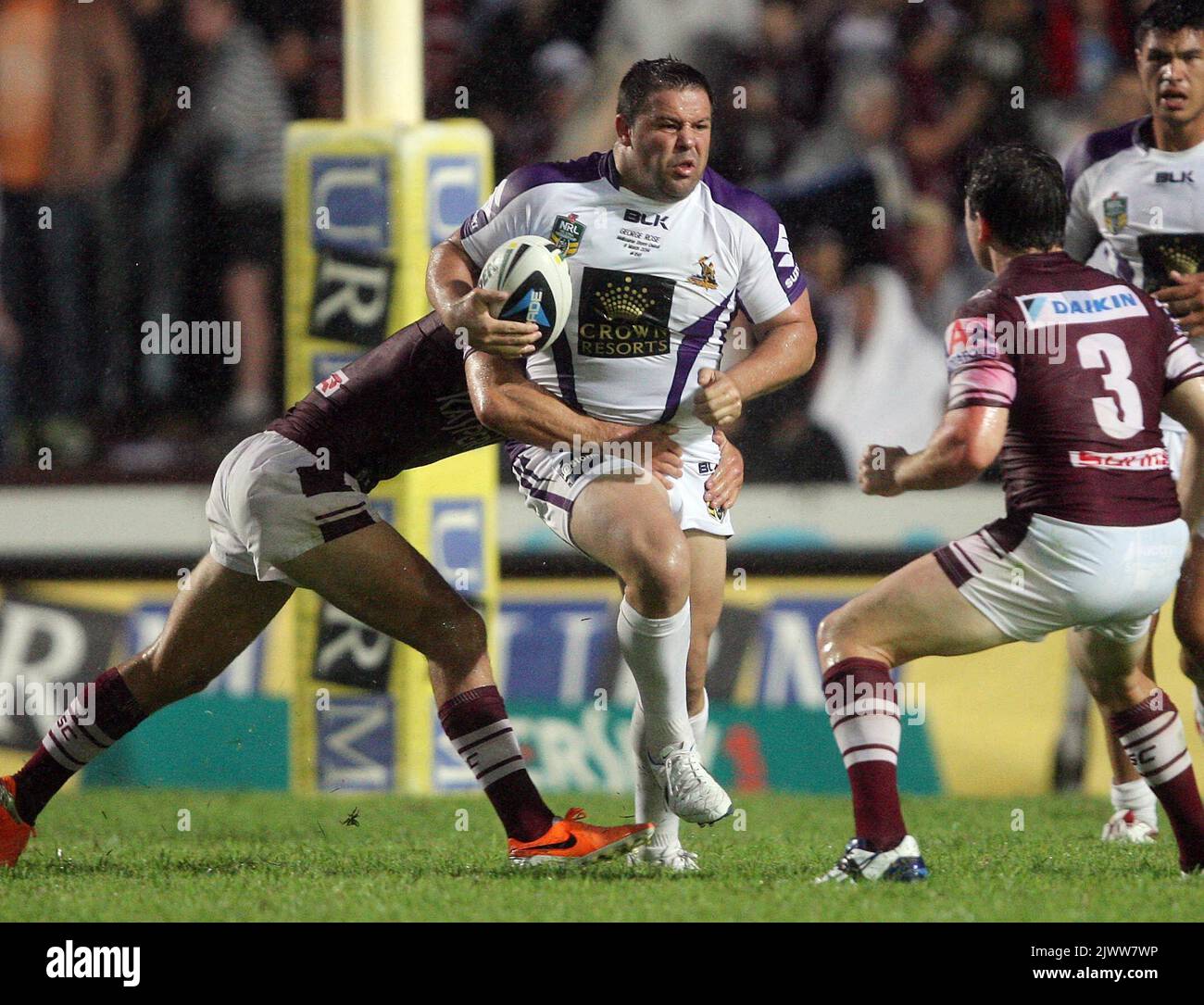 George Rose during the NRL Rugby League, Round 1 between Manly ...