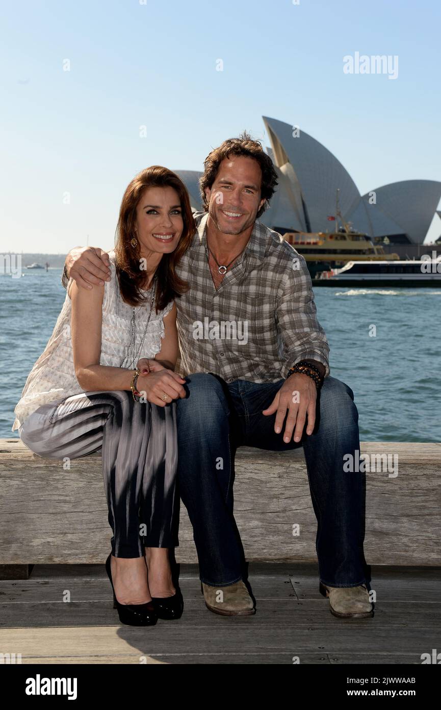 Stars of the American daytime television show Days of Our Lives ...