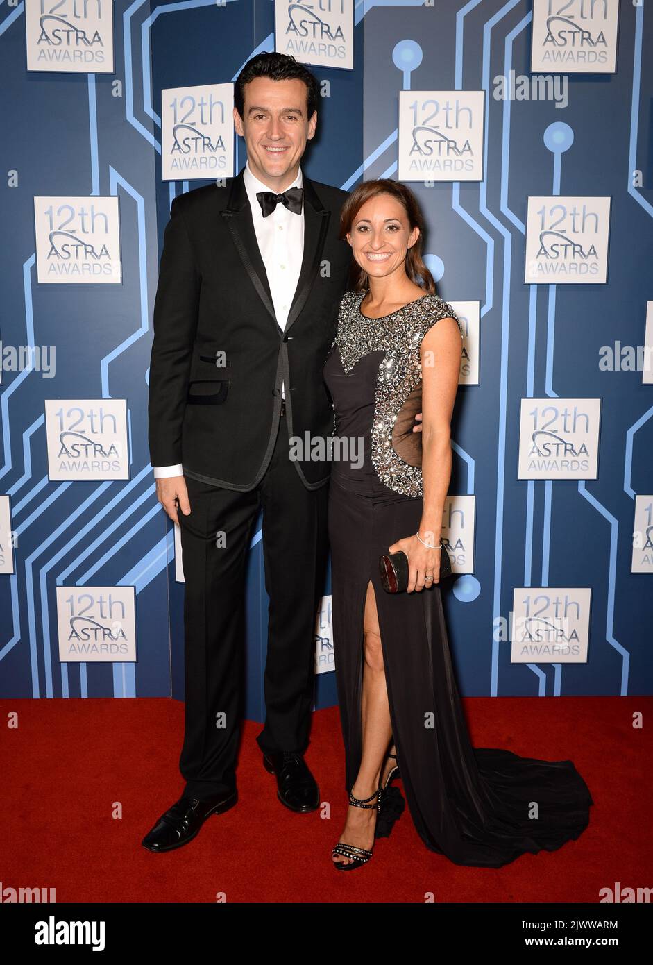 Sam Moran and wife Lyn arrive at the 12th annual ASTRA Awards in Sydney ...