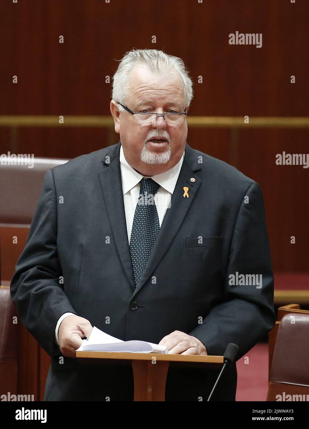 Coalition Senator Barry O'Sullivan delivers his maiden speech in the ...