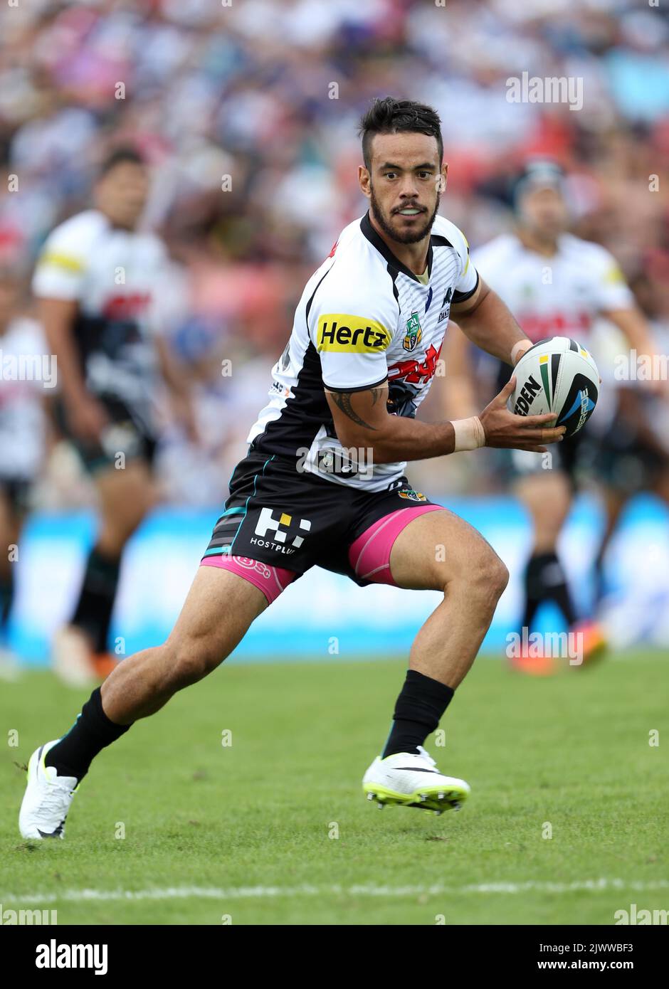 Isaac John during the Round 3 NRL match between the Penrith Panthers ...
