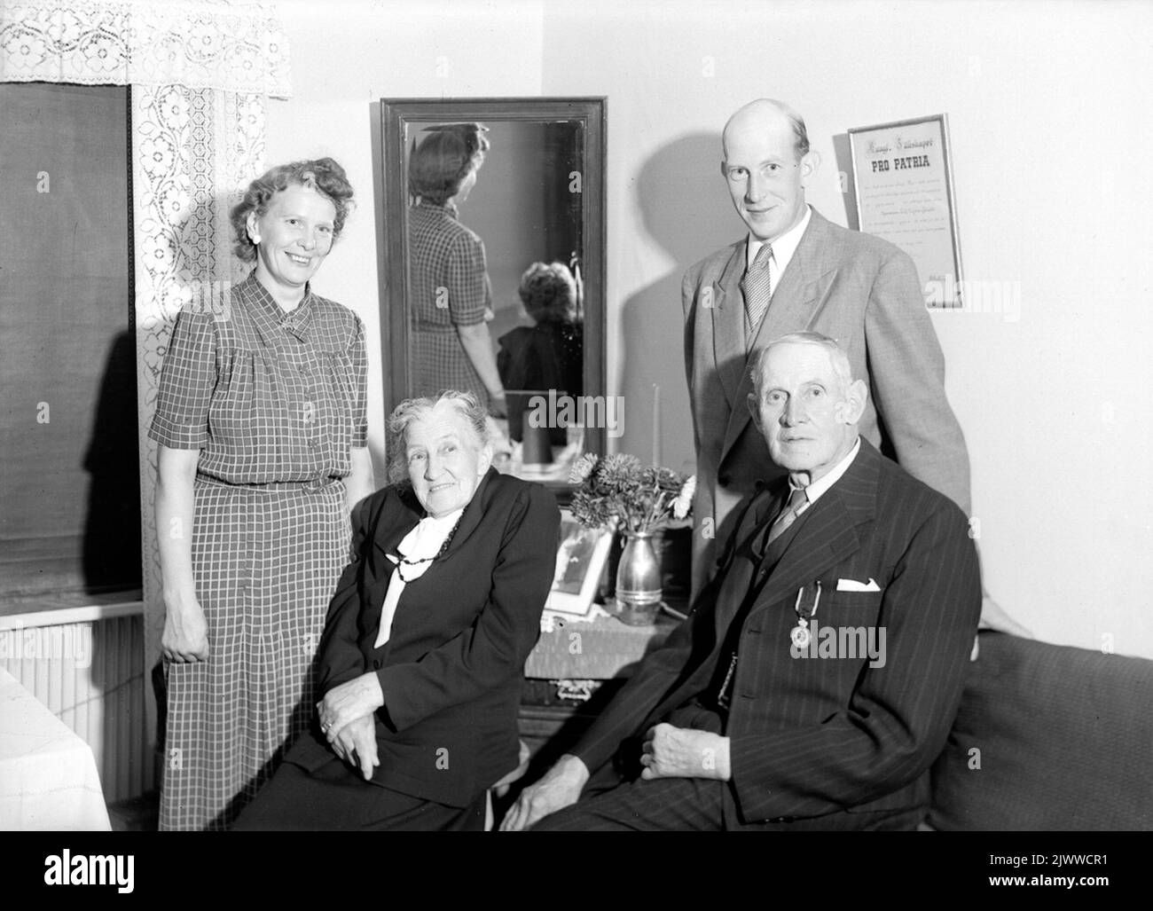 Retirement home, Bomhus. Photo in August-September 1948 ...