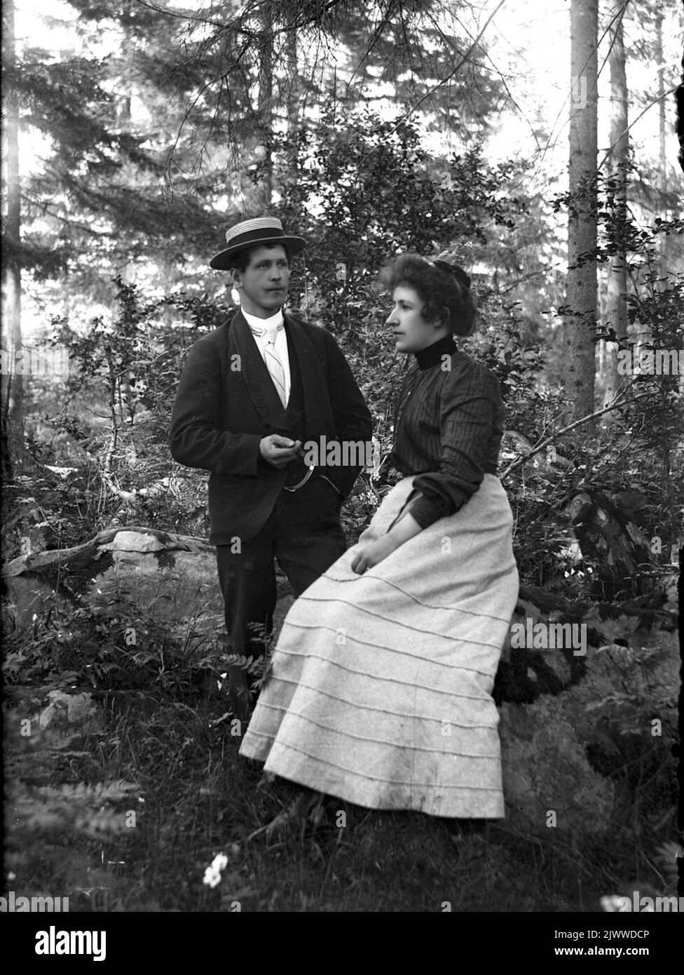 Male forest Black and White Stock Photos & Images - Alamy