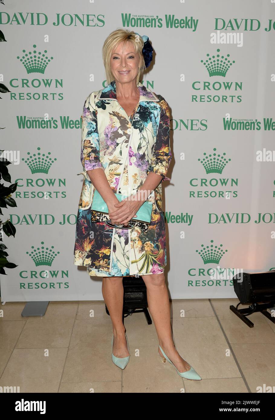 Television personality Liz Hayes, arrives at the Crown Resorts Autumn ...