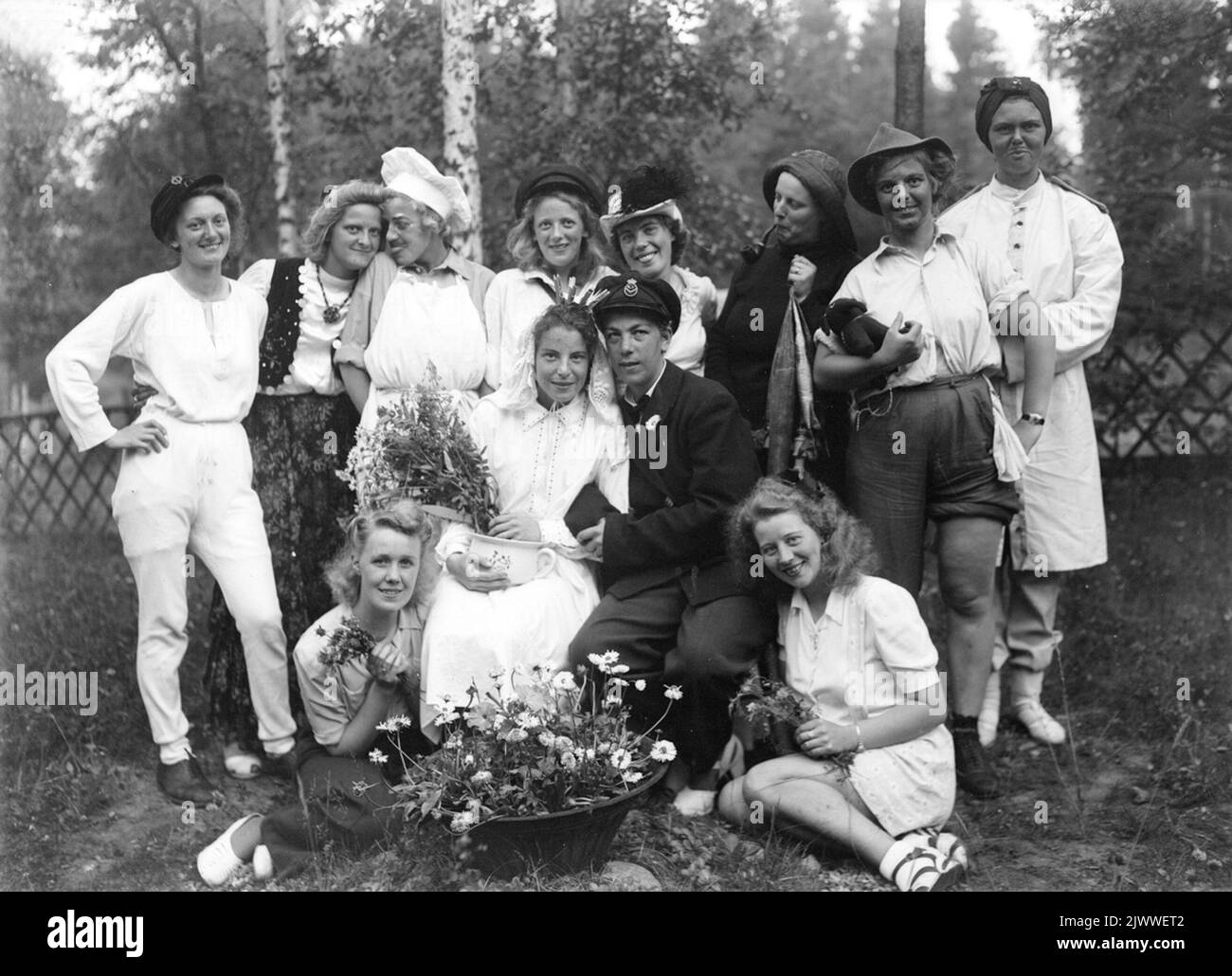Möhippa, Lervik. Photo 1945. Möhippa, Lervik. Foto 1945 Stock Photo - Alamy